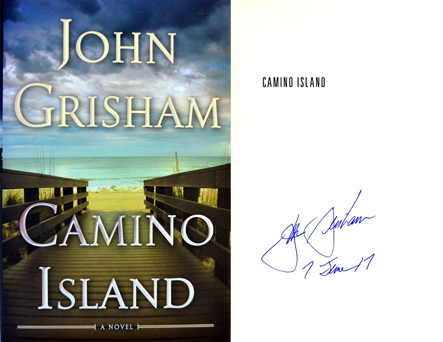 Camino Island: A Novel **SIGNED & DATED, 1st Edition /1st Printing ...